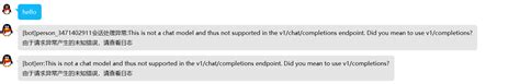 Bug This Is Not A Chat Model And Thus Not Supported In The V1 Chat