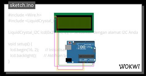 Lampu Kedip Wokwi ESP32 STM32 Arduino Simulator