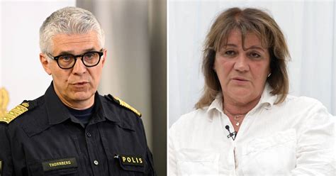 Löfvings Tidigare Kollega Kritiserar Rikspolischef Anders Thornberg