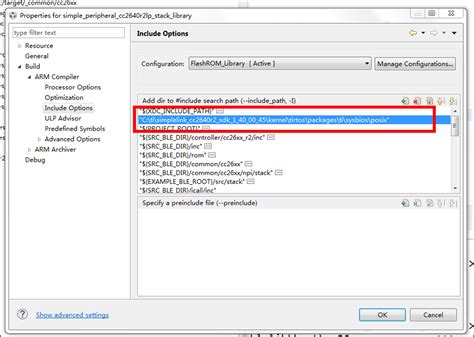 Ccs Cc R F Rebuild Simple Peripheral Project Failed After Adding
