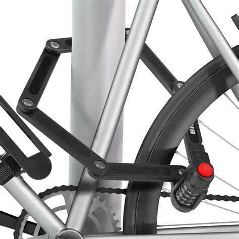 Biglufu Folding Bike Lock Heavy Duty Alloy Steel Structure Foldable