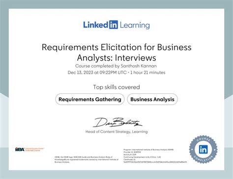 Santhosh Kannan On Linkedin Certificate Of Completion