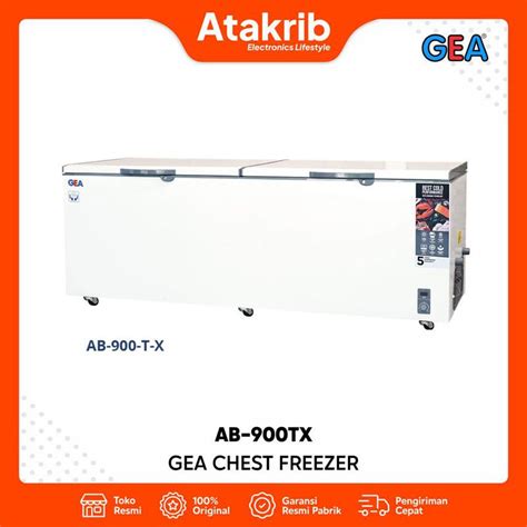 CHEST FREZZER KAPASITAS 865L MERK GEA TYPE AB 900TX