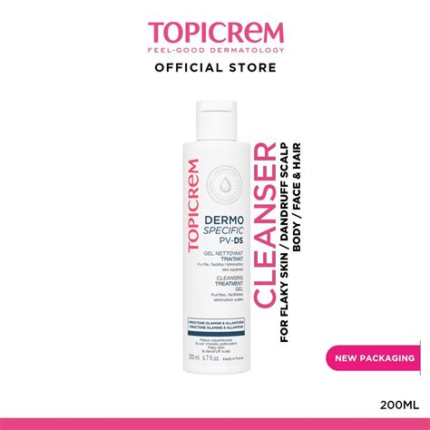 Topicrem Dermo Specific Pv Ds Cleansing Gel 200ml Shopee Malaysia