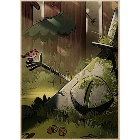 Colección De Carteles De Animación Para Niños Gravity Falls Temporada