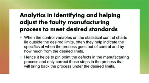 Data Analytics And Six Sigma Ppt