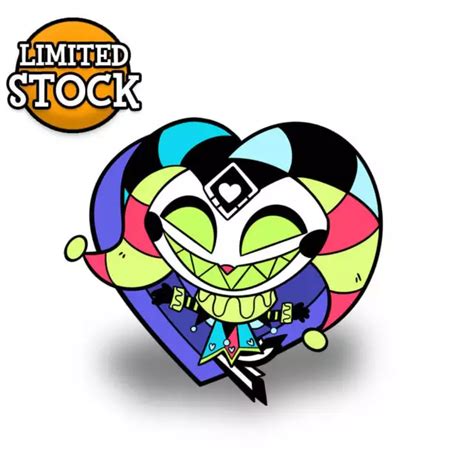 Vivziepop Helluva Boss Hazbin Hotel Chibi Fizz Enamel Pin Limited New