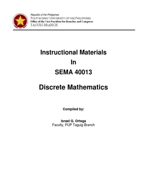 discrete mathematics pdf set mathematics logic
