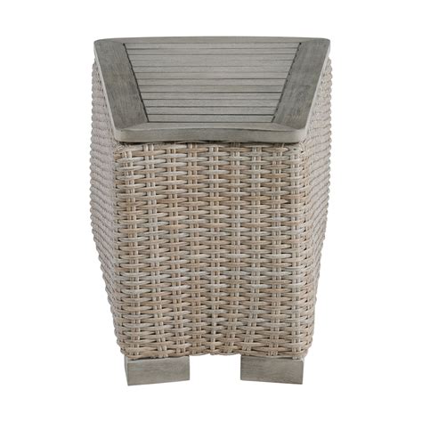 Picket House Furnishings Camal Wedge Console Tanpillows