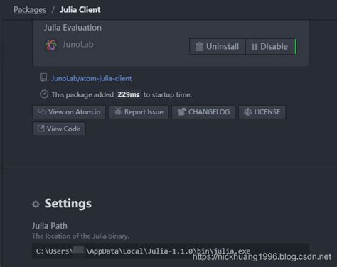 Windows10 Atom安装和运行julia的使用教程（详细）window10 X64 可以装在atom上吗 Csdn博客