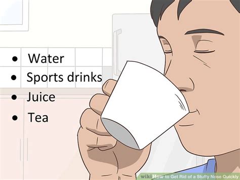 3 Ways To Get Rid Of A Stuffy Nose Quickly Wikihow