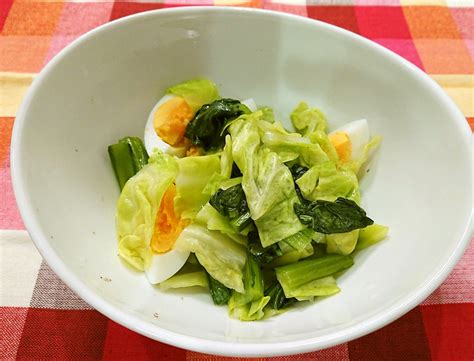 ベジ♪キャベツのホットサラダ By 東京あだち食堂 【クックパッド】 簡単おいしいみんなのレシピが355万品