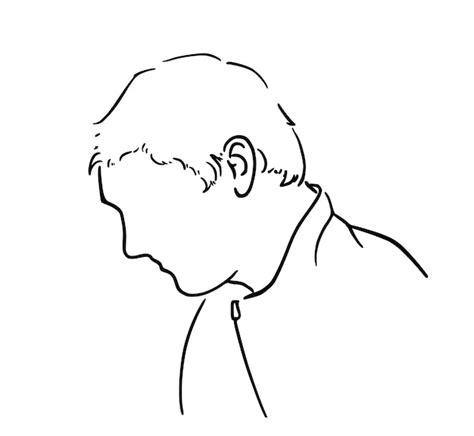 Premium Vector Guy With Short Hair In A Jacket Doodle Linear Cartoon