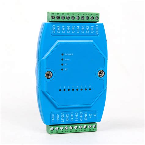 High Speed 8 Channel Analog To RS485 Data Acquisition System Module