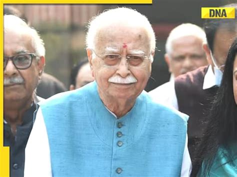 Veteran Bjp Leader Lal Krishna Advani Admitted To Apollo Hospital In Delhi