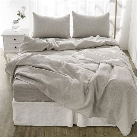 Ecoflax Linen Linen Fitted Sheet