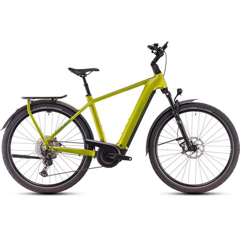 Cube Kathmandu Hybrid Exc Electric Bike In Lizard Juniper