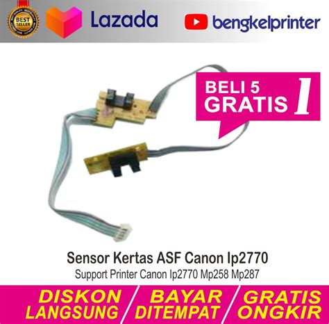 Sensor Kertas Printer Canon Ip 2770 Sensor Kertas Ip2770 Sensor Kertas Canon Ip2770 Sensor