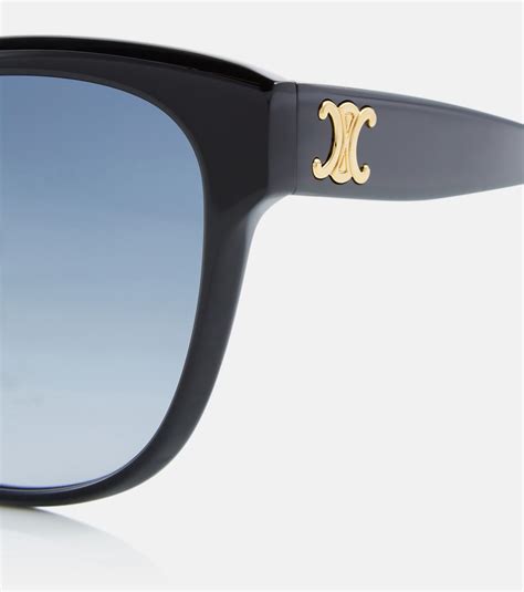 Round Sunglasses In Black Celine Eyewear Mytheresa
