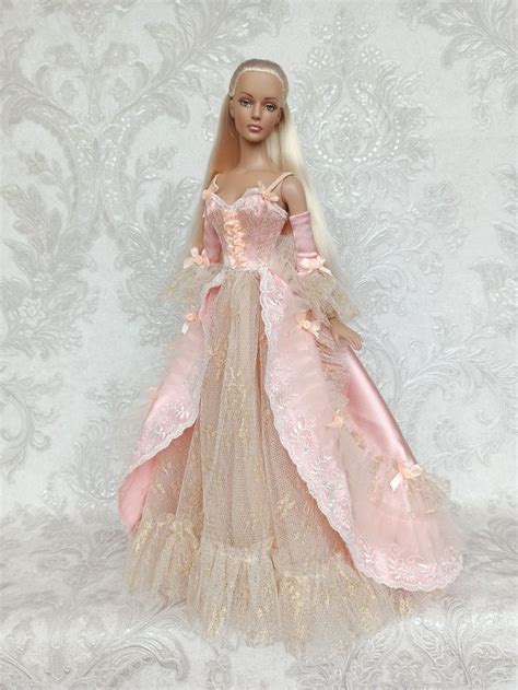 Beautiful Dress For Doll Barbie Gowns Doll Dress Doll Clothes Barbie