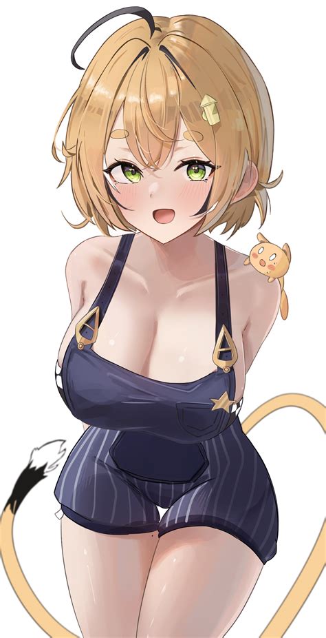 Rule 34 Blonde Hair Blush Cleavage Cleavage Focus Conductor Uniform Dooby3d Green Eyes Indie