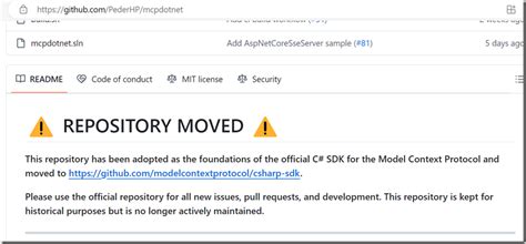 官方的 MCP C SDKcsharp sdk 张善友 博客园