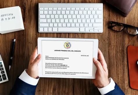Registro De Embargos Y Tramites Judiciales En Toda Colombia 🚚