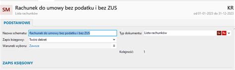 Schemat Dekretacji Rachunku Do Umowy Zlecenia Rewizor Nexo Forum InsERT