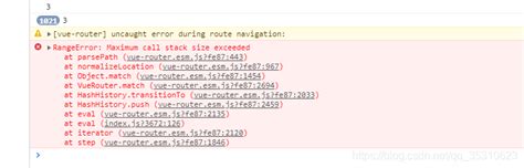 vue router路由拦截造成死循环 vue router 死循环 csdn博客