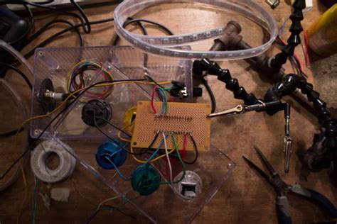 Adafruit Arcade Buttons Assignable LED Strips Featured In A Blinky Box For A Two Year Old