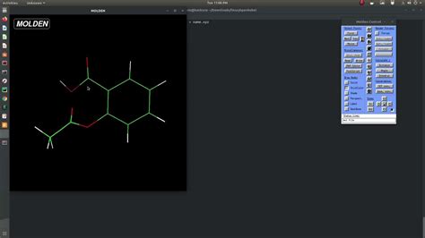 Using Open Babel To Create A Chemical Structure From SMILES Strings