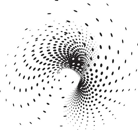 Abstract Halftone Element Isolated Background 24077718 Vector Art At