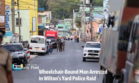 Wheelchair Bound Man Arrested In Wiltons Yard Police Raid Saint