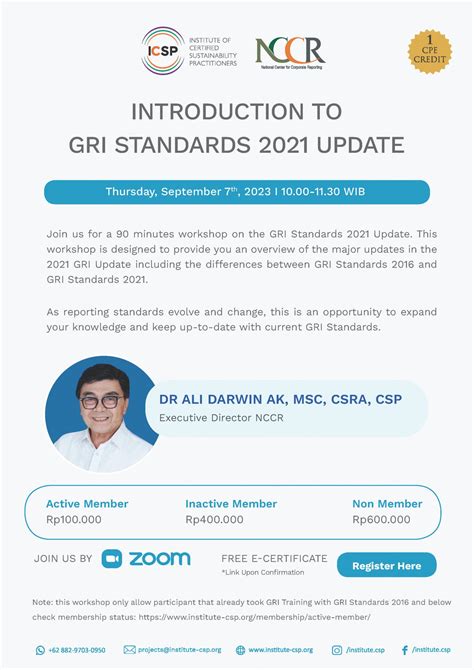 INTRODUCTION TO GRI STANDARDS 2021 UPDATE ICSP ICSP