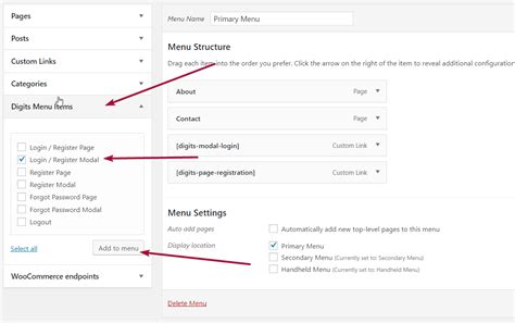 How To Use Popup Login Registration Form