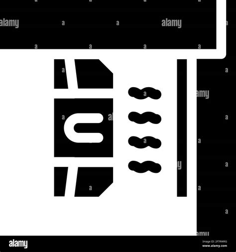 Magnetic Sensor Glyph Icon Vector Illustration Black Stock Vector Image And Art Alamy