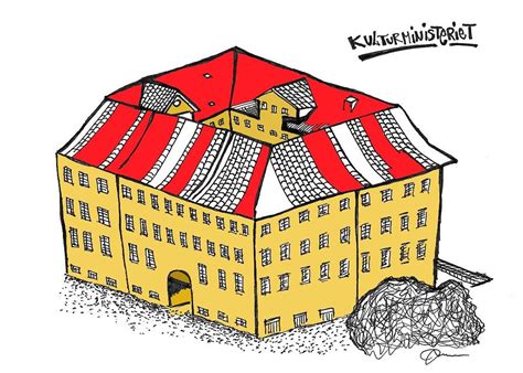 Kulturministeriet And Nationalmuseet Illustrationstegninger Fra Danmark