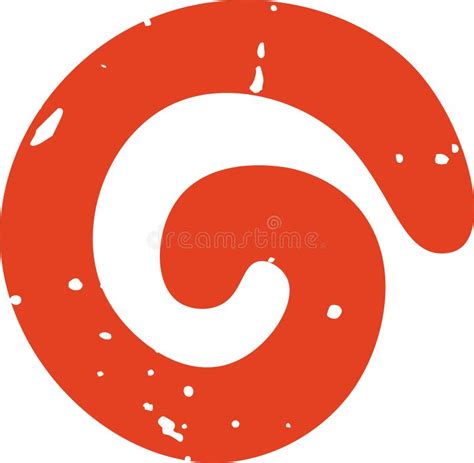 Abstract Grunge Swirl Shape Stock Vector Illustration Of Modern