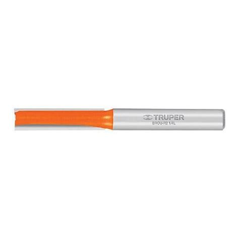 Broca P Router Recta Filos Truper Triplay Y Herrajes L Pez