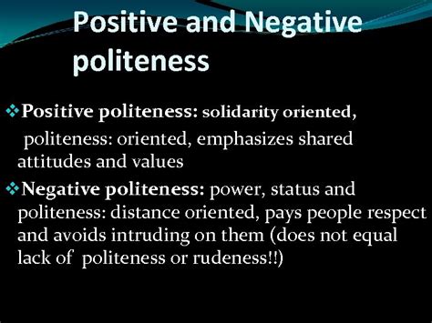 Presentation Solidarity And Politeness Presented By Mustafa