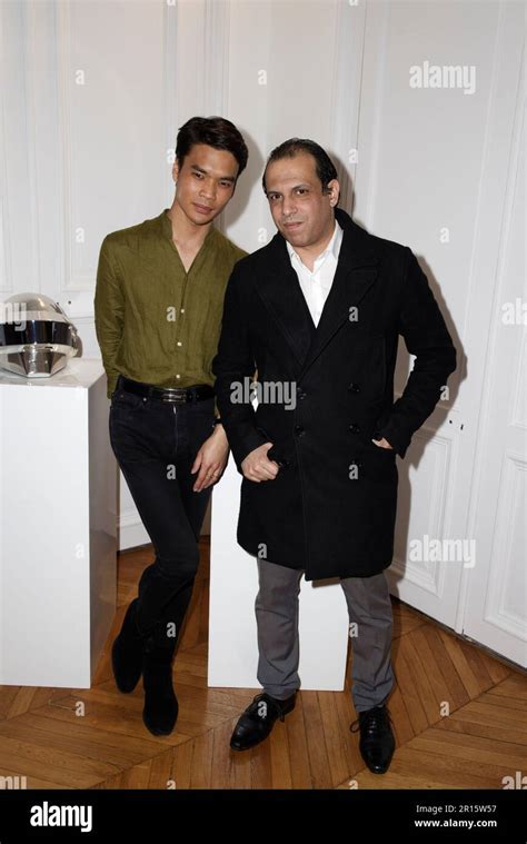 Paris France 11th May 2023 Model Jeremy Bellet And A Guest Attend