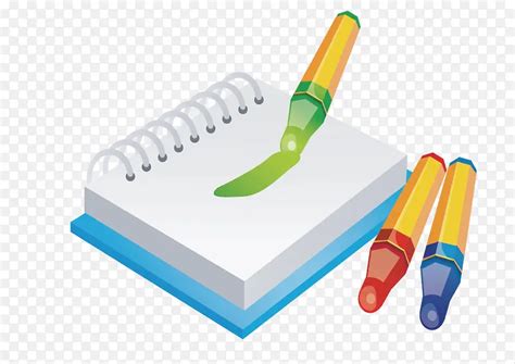 矢量画笔本子png图片素材下载图片编号10440629 Png素材网