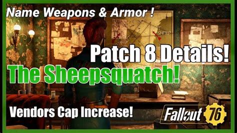 Fallout 76 The Sheepsquatch Is Here Patch 8 Details And Review