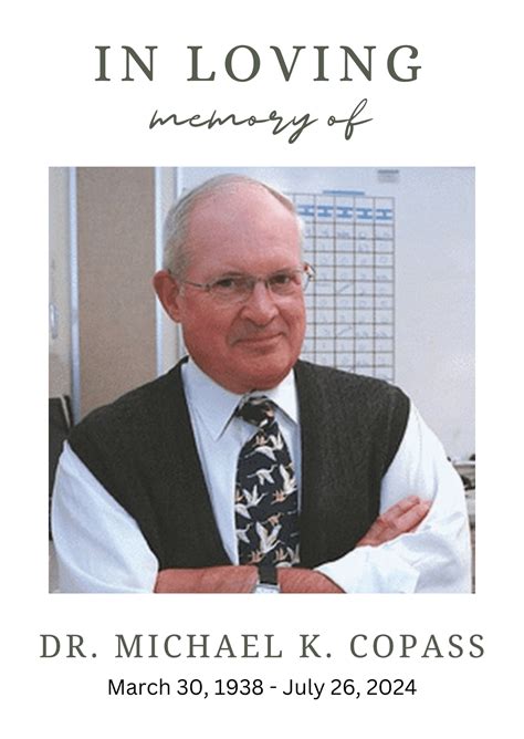 Emergency Medicine Leader Dr Michael K Copass Passes Away Fire Line