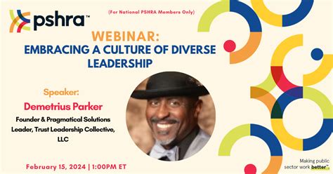 Pshra Learning Webinar Embracing A Culture Of Diverse Leadership