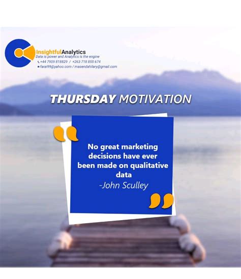insightful analytics pvt ltd on linkedin thursdaythoughts