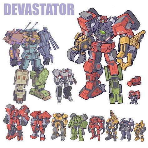 Devastator Fan Art Rtransformers