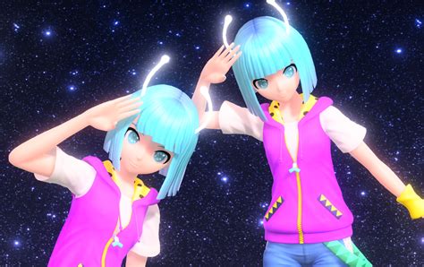 Module Urban Pop Hair Alien Mod Song Denparadigm Miku Vocaloid Funny Vocaloid