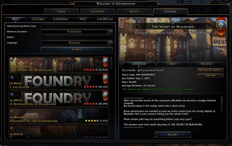 The Foundry Neverwinter Wiki Fandom