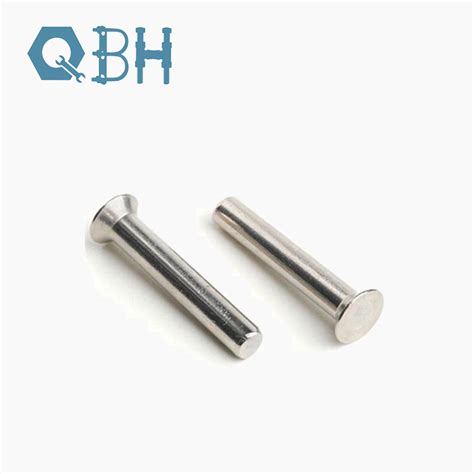 Din661 Oval Solid Rivets Solid Round Head Rivet Cold Forging